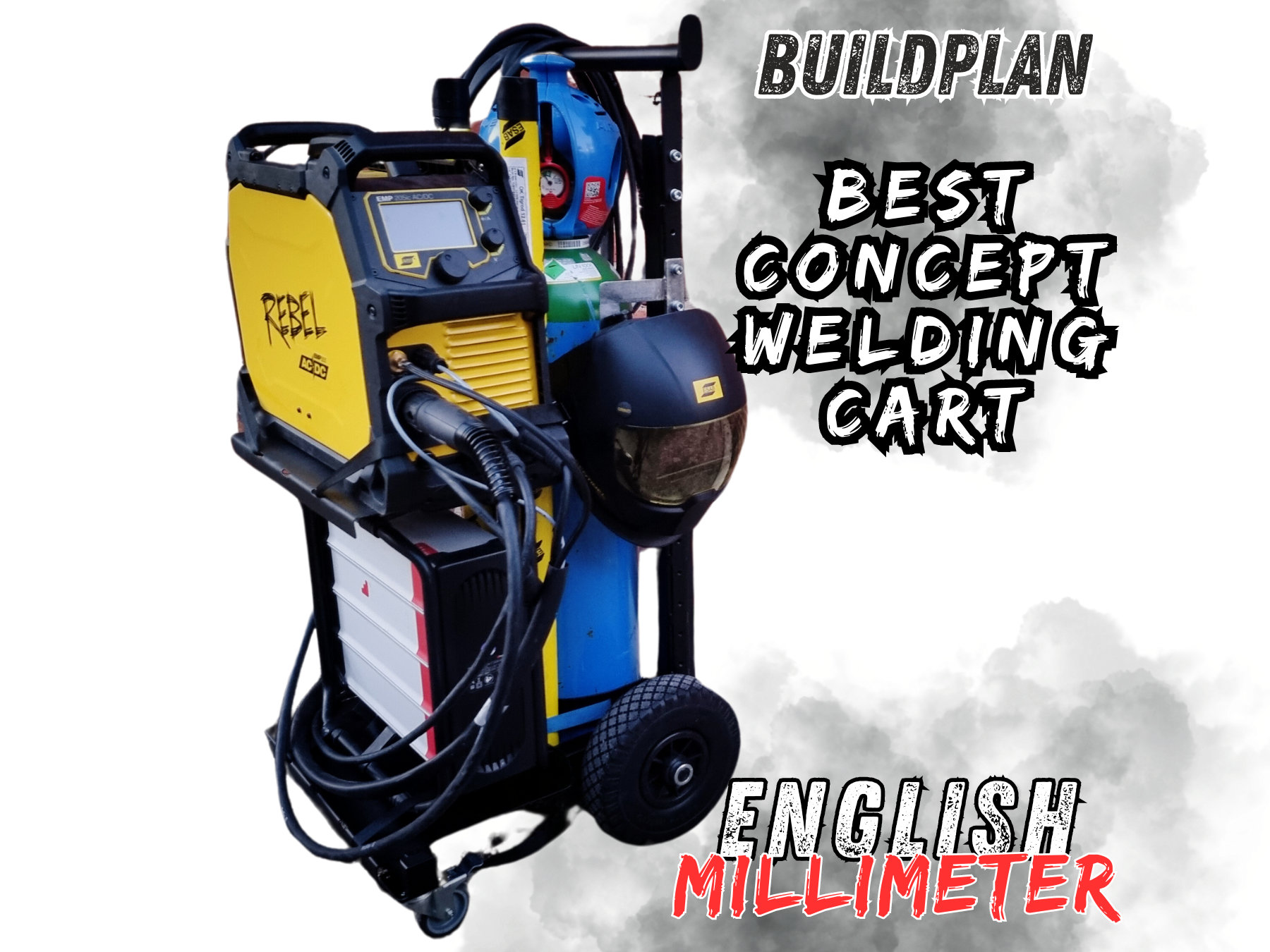 Build Plans Welding Trolley, English in Millimeter - Etsy