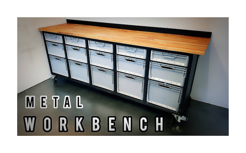 Metal Workbench Build Plans - Etsy