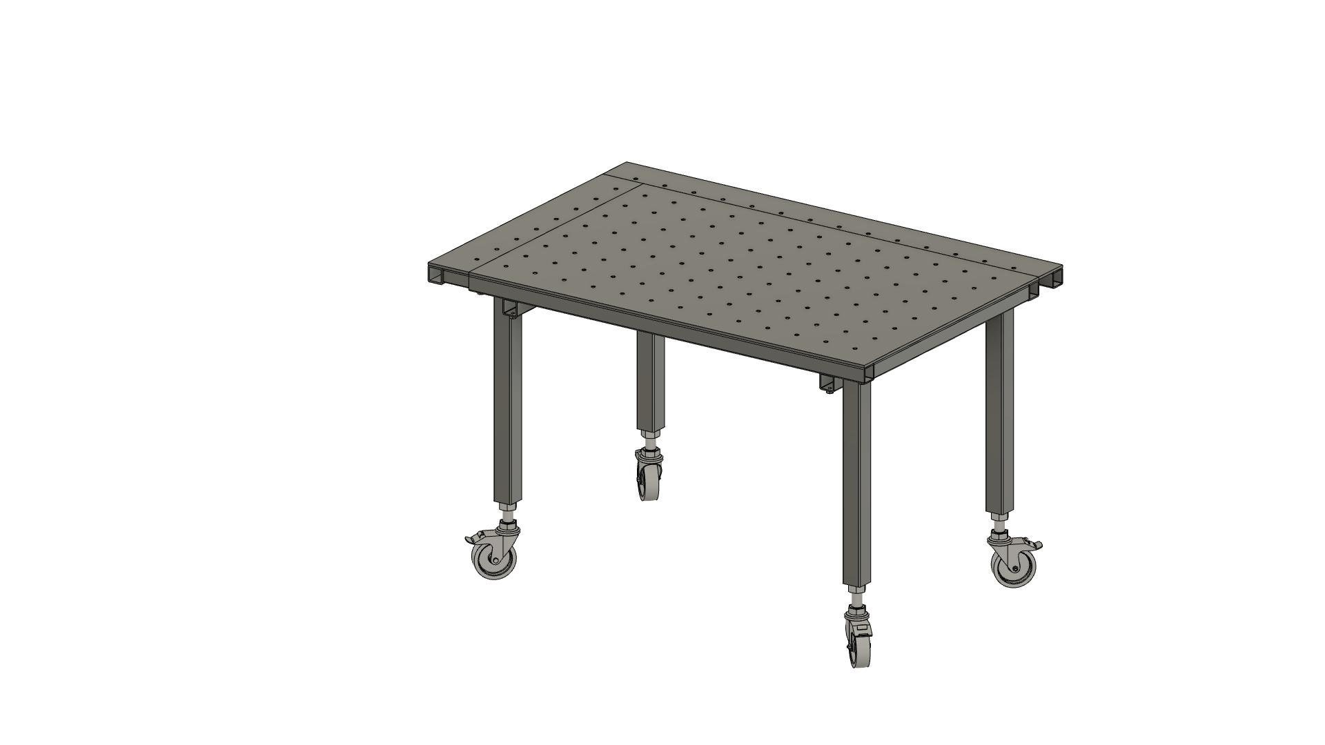 Greatest Welding Table build (Dreambuild) Plan set + DWG file from the ...