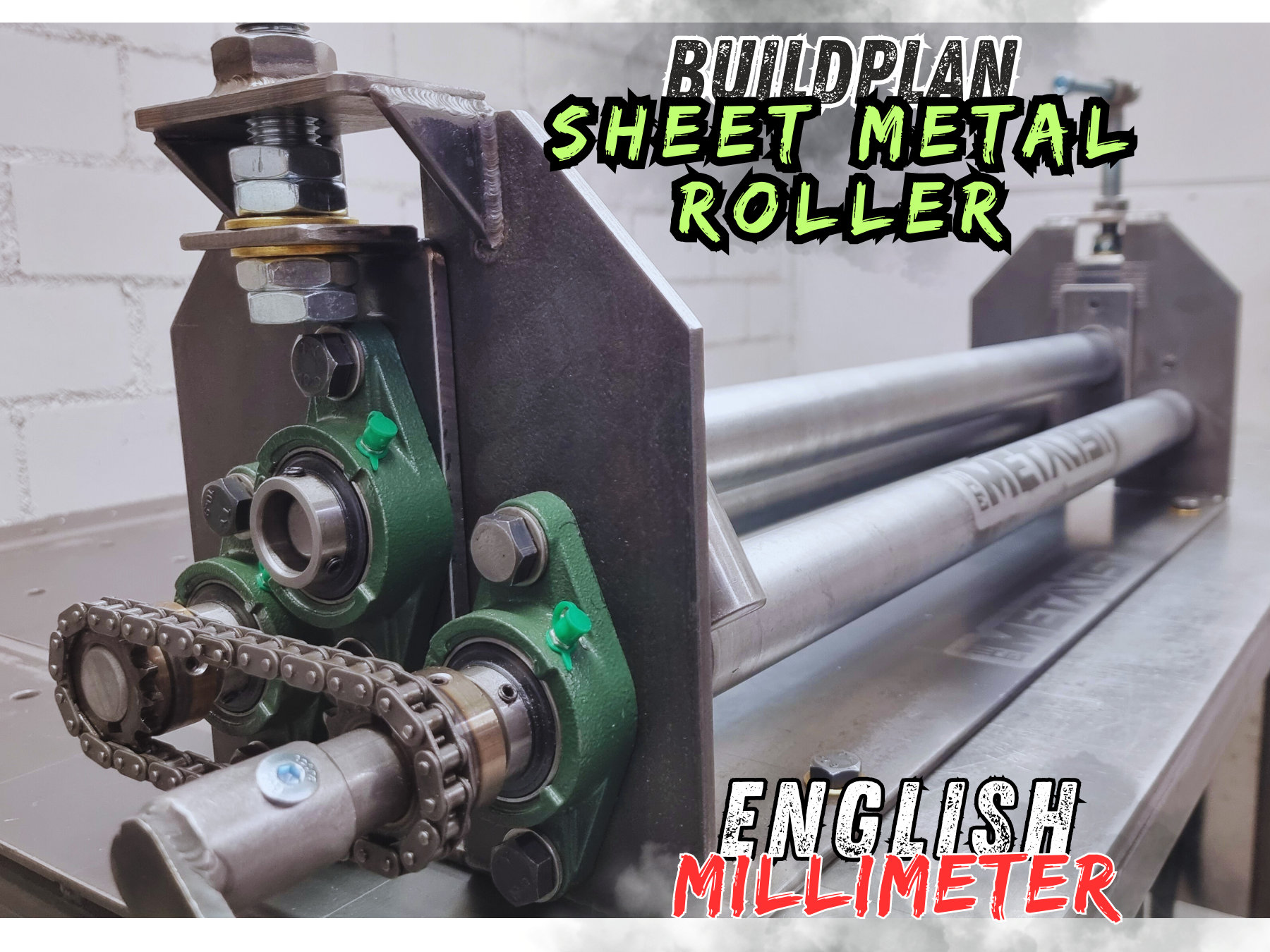 Plans for Sheet Metal Roller Bender English in Millimeter - Etsy.de