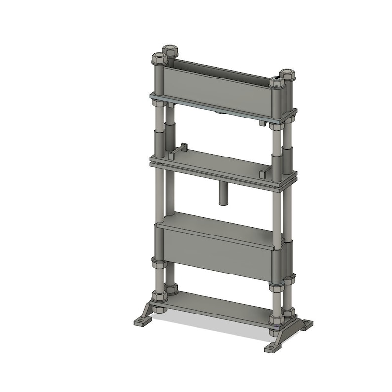 Build Plans for a Hydraulic Workshop Press 10-20ton - Etsy