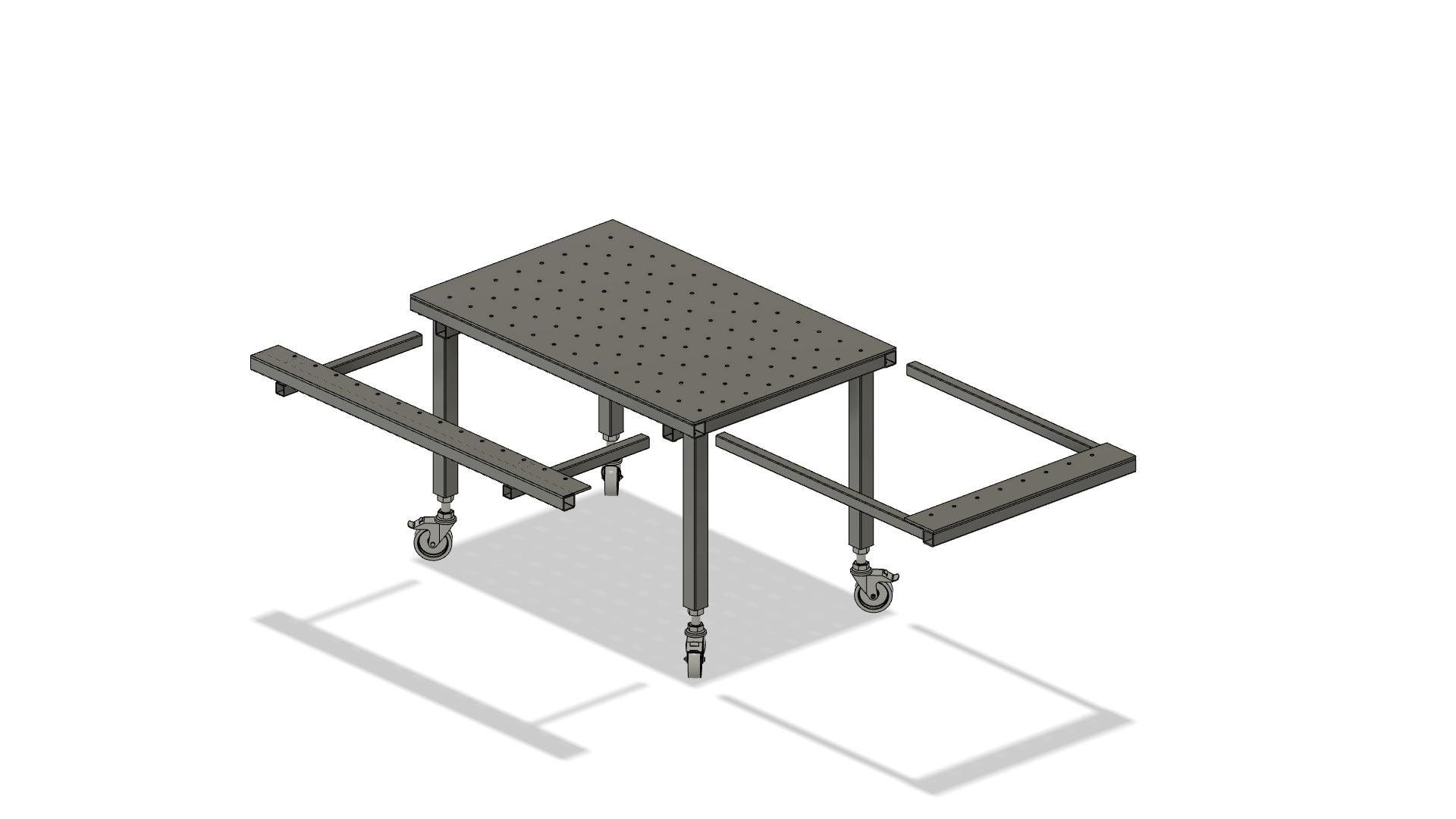Greatest Welding Table build (Dreambuild) Plan set + DWG file from the ...