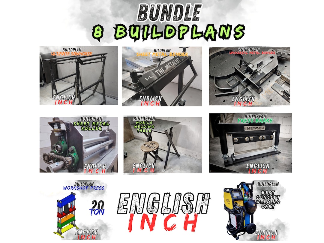 Buildplans Bundles in Inch - Etsy
