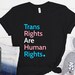 Trans Rights Are Human Rights T-shirt Transman T-shirt | Etsy