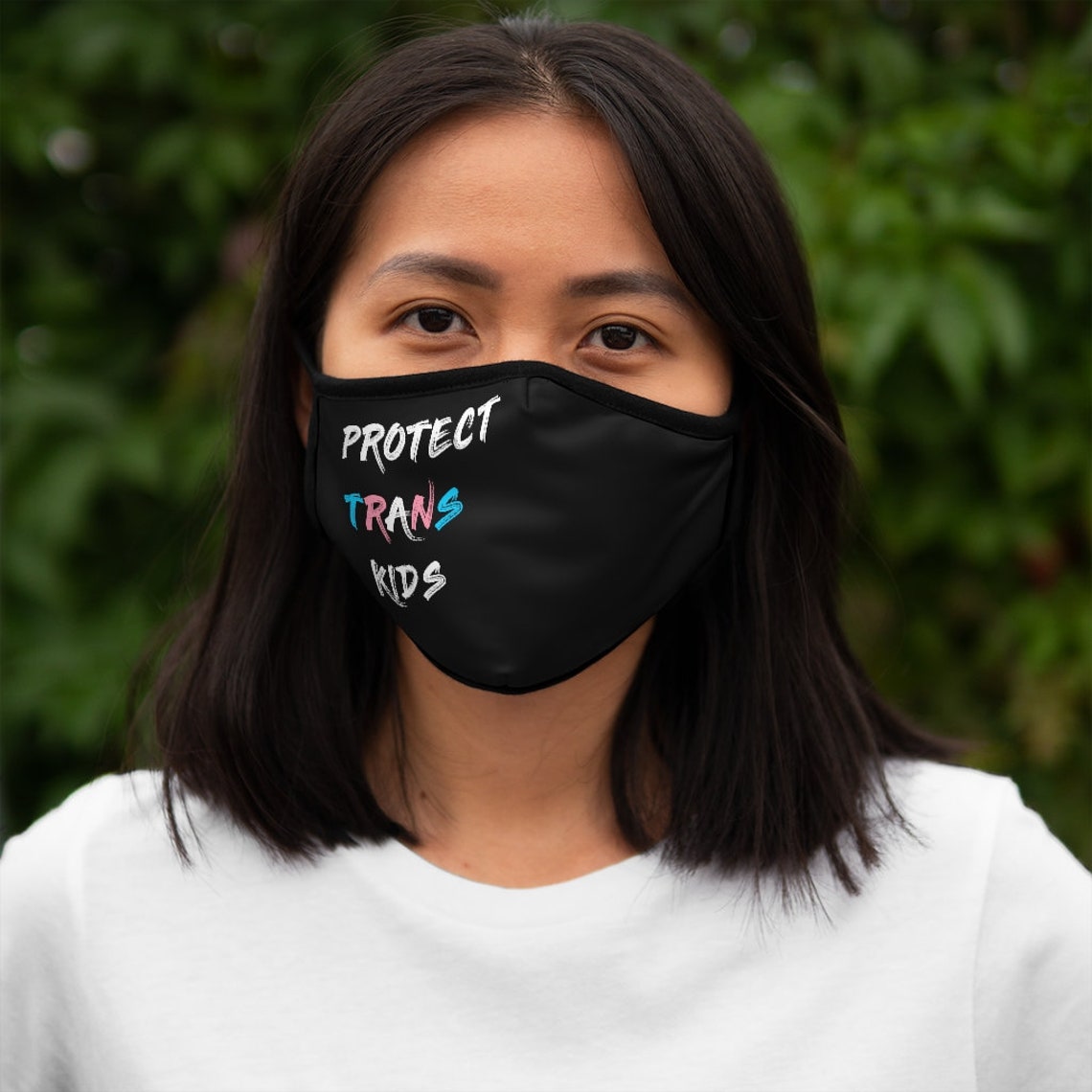Protect Trans Kids Face Mask Nonbinary Face Mask Enby Mask - Etsy