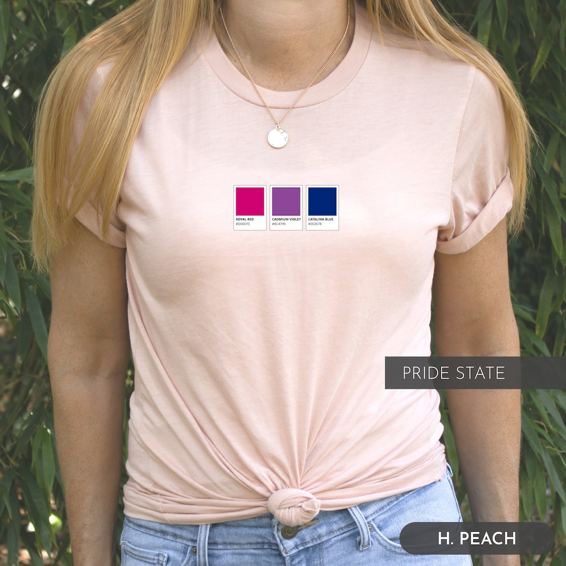 Color Palette Bisexual Shirt Bisexual Pride Bisexual Flag | Etsy