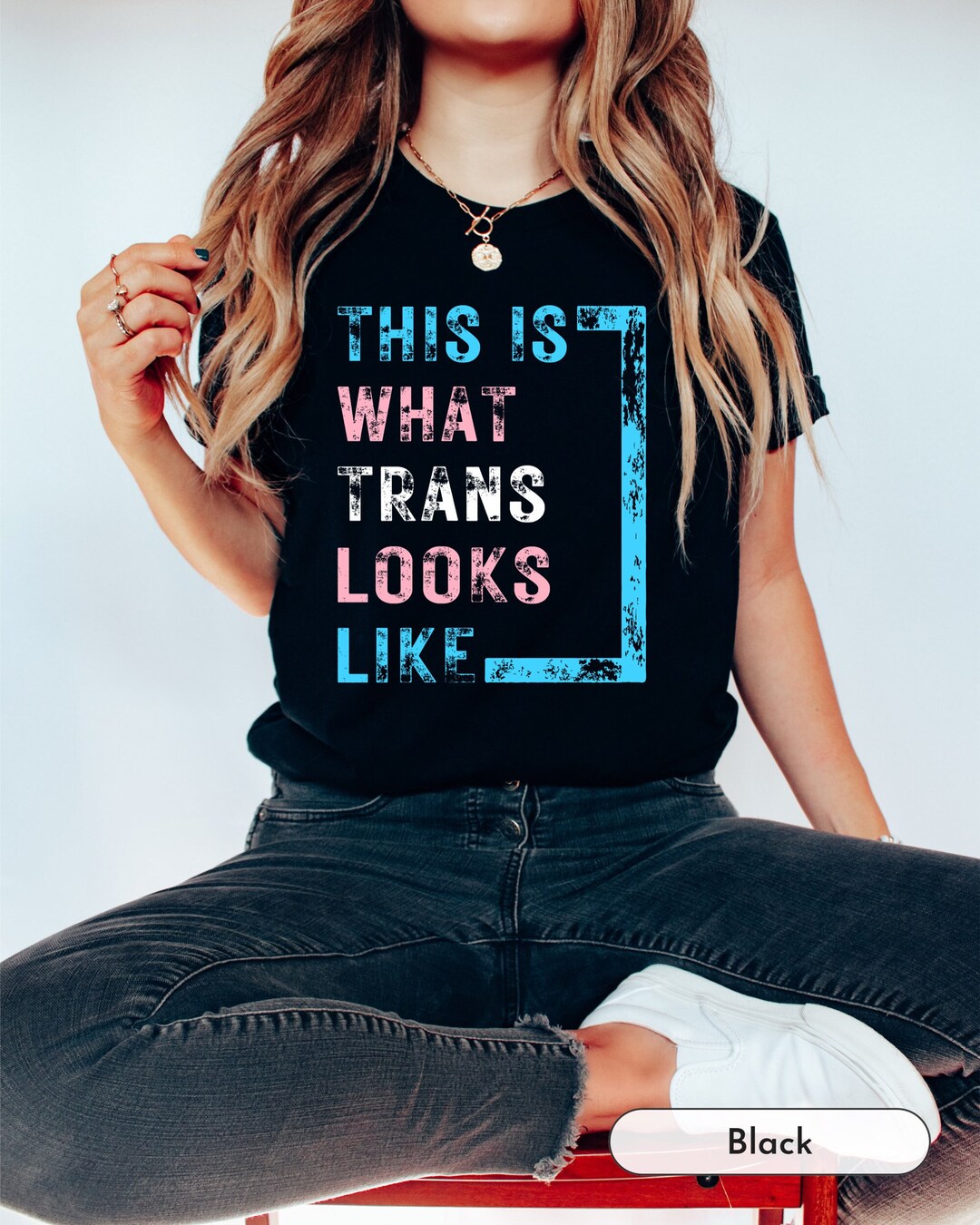 This is What Trans Looks Like Shirt Trans Shirt Trans Pride Shirt Trans ...