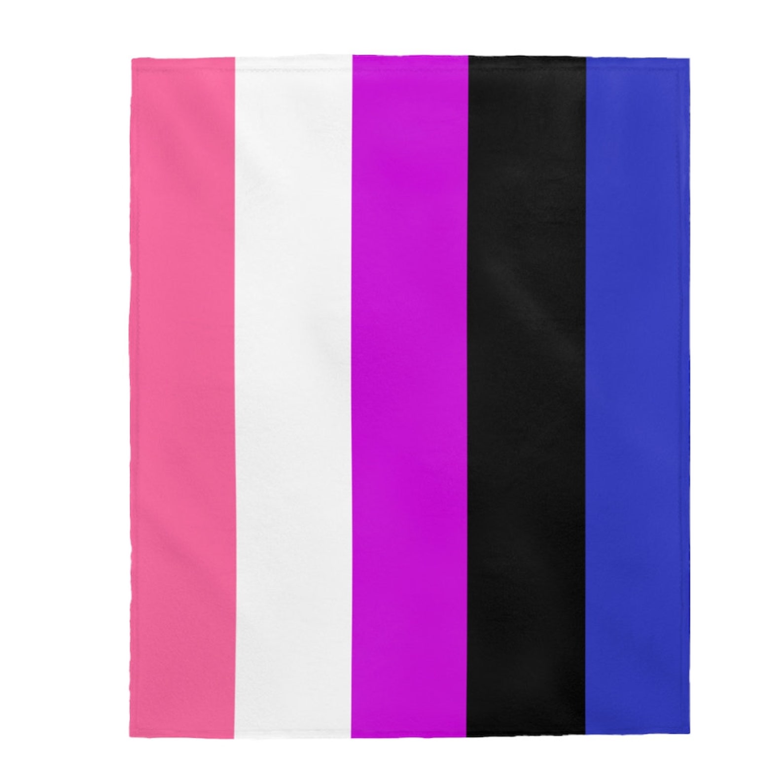 Genderfluid Plush Blanket Cute Genderfluid Pretty - Etsy