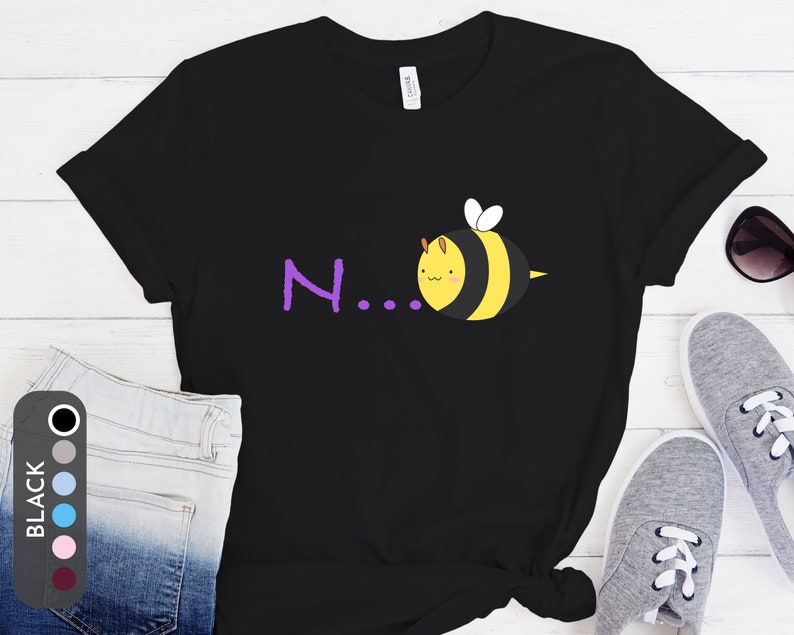 N Bee Shirt Enby Bee Enby Pride Nonbinary Pride Shirt Enby - Etsy