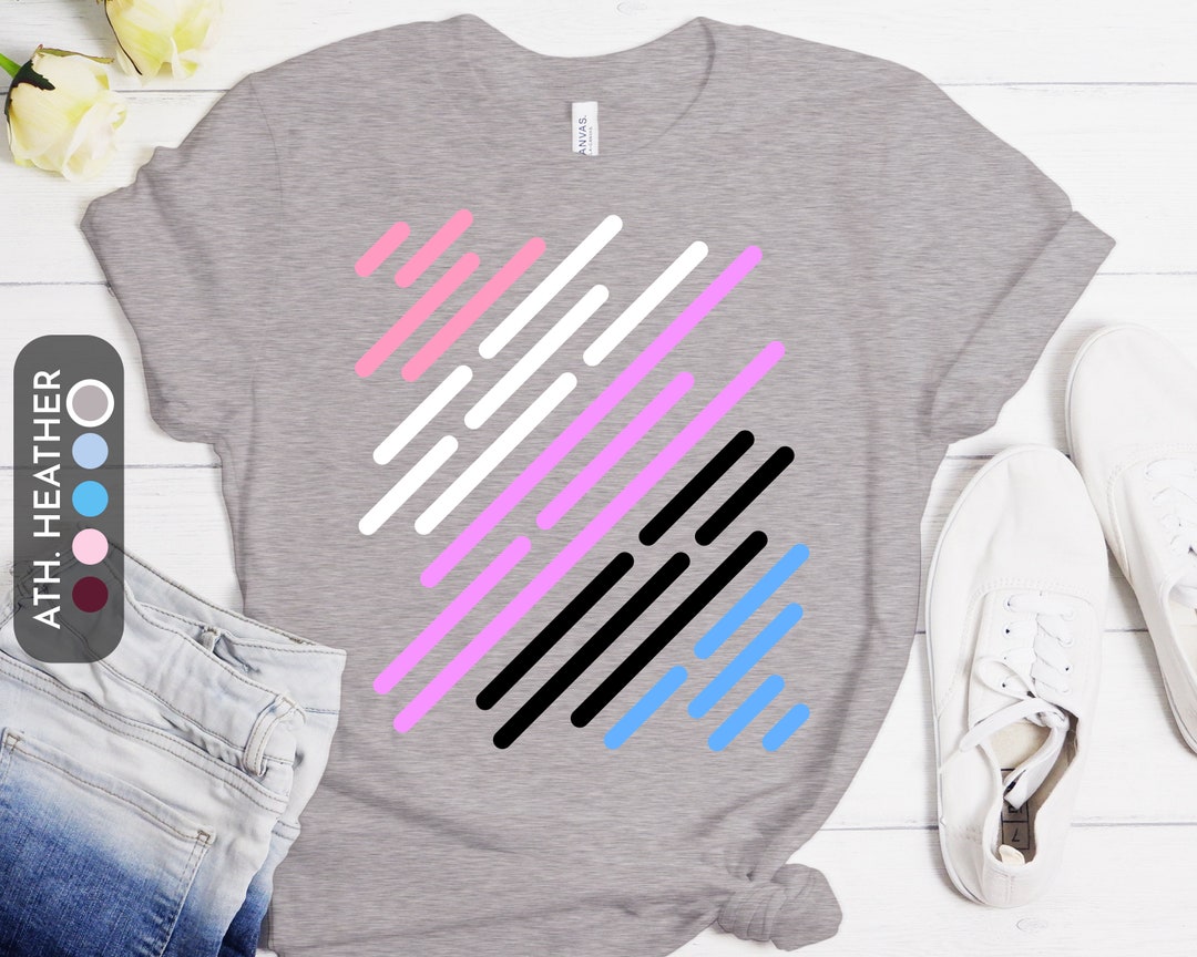 Genderfluid Flag Shirt, Genderfluid Pride, Simple Genderfluid ...