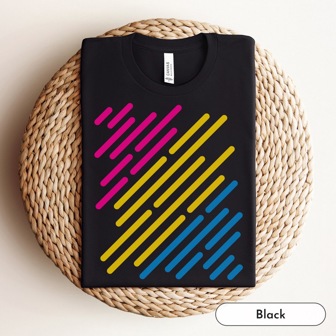 Pansexual Flag Shirt - Subtle Pansexual, Pride Shirt, Cute Pansexual ...