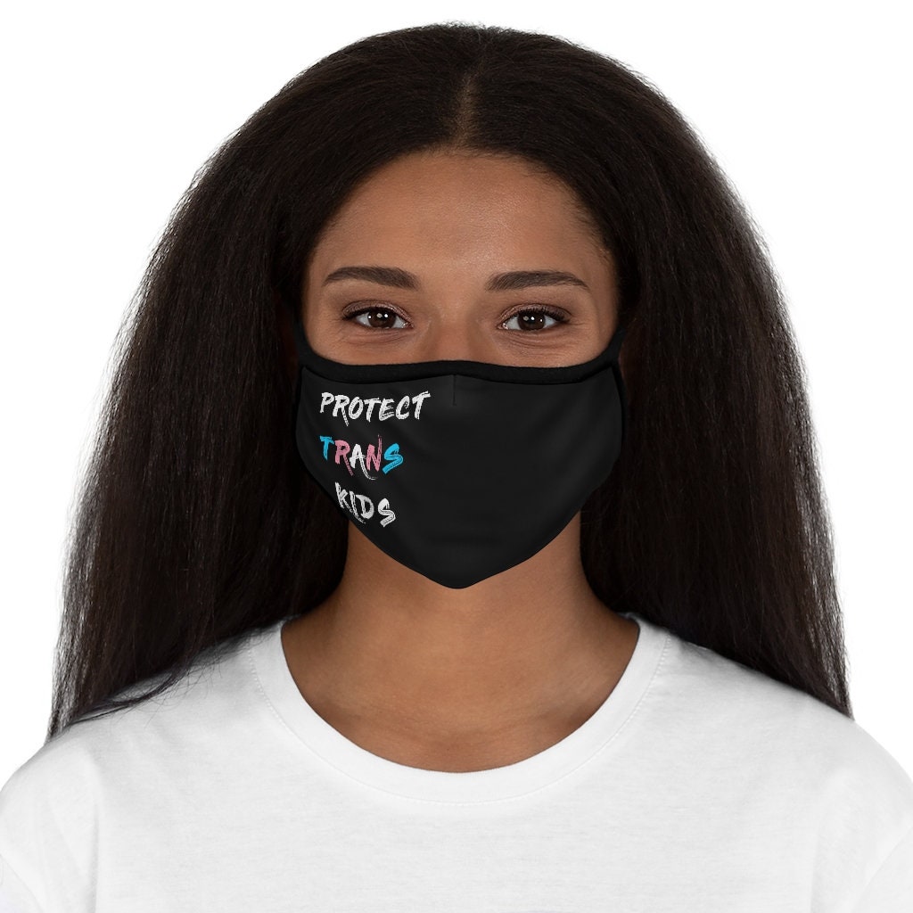 Protect Trans Kids Face Mask Nonbinary Face Mask Enby Mask | Etsy