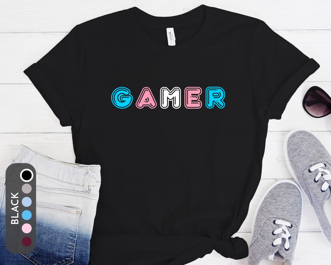 Gamer T-shirt, Trans T-shirt, Transgender Tee, Trans Men T-shirt, Trans ...