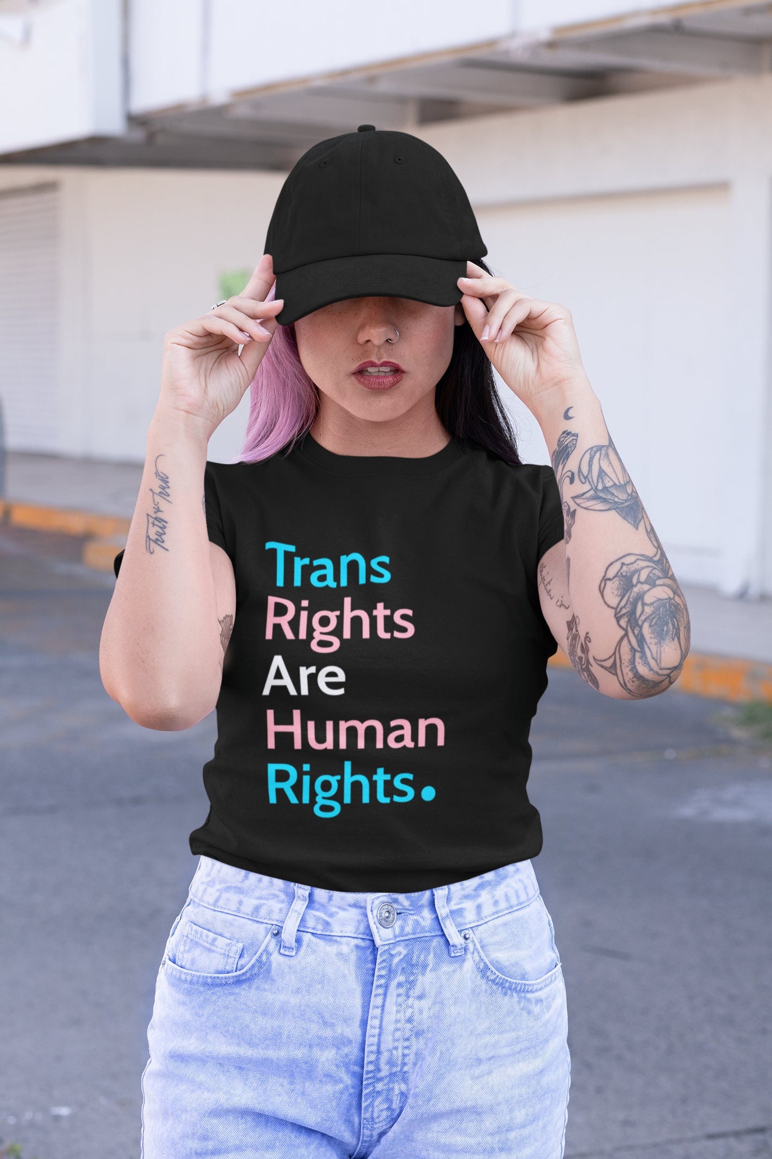 Trans Rights Are Human Rights T-shirt Transman T-shirt - Etsy