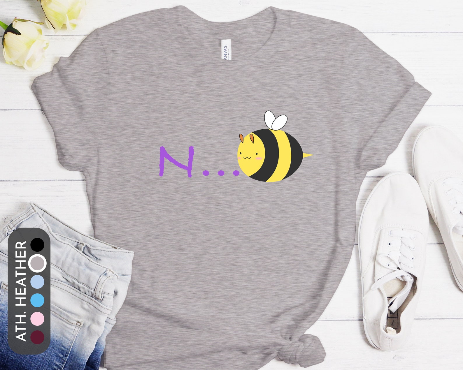 N Bee Shirt Enby Bee Enby Pride Nonbinary Pride Shirt Enby - Etsy