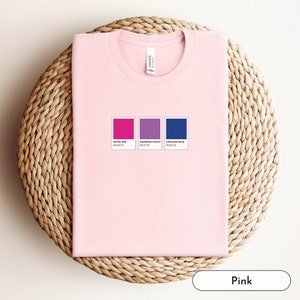 Color Palette Bisexual Shirt, Bisexual, Bisexual Pride, Bisexual Gifts ...