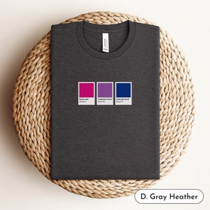Color Palette Bisexual Shirt, Bisexual, Bisexual Pride, Bisexual Gifts ...