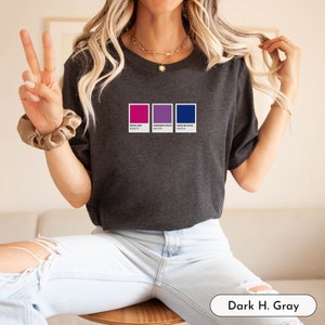 Color Palette Bisexual Shirt, Bisexual, Bisexual Pride, Bisexual Gifts ...