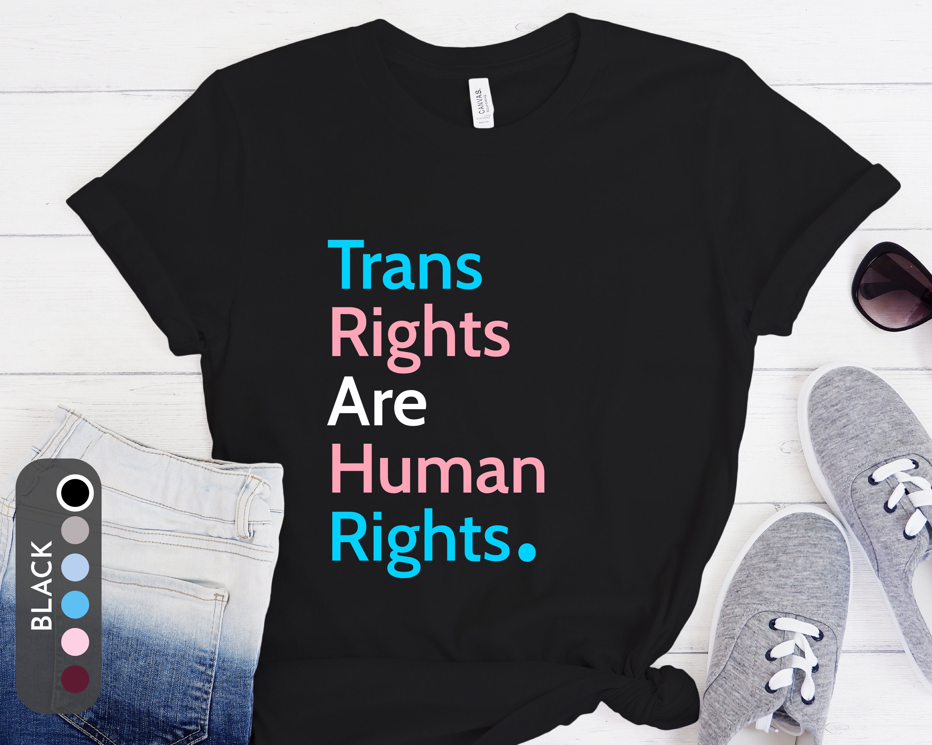 Trans Rights Are Human Rights T-shirt Transman T-shirt | Etsy