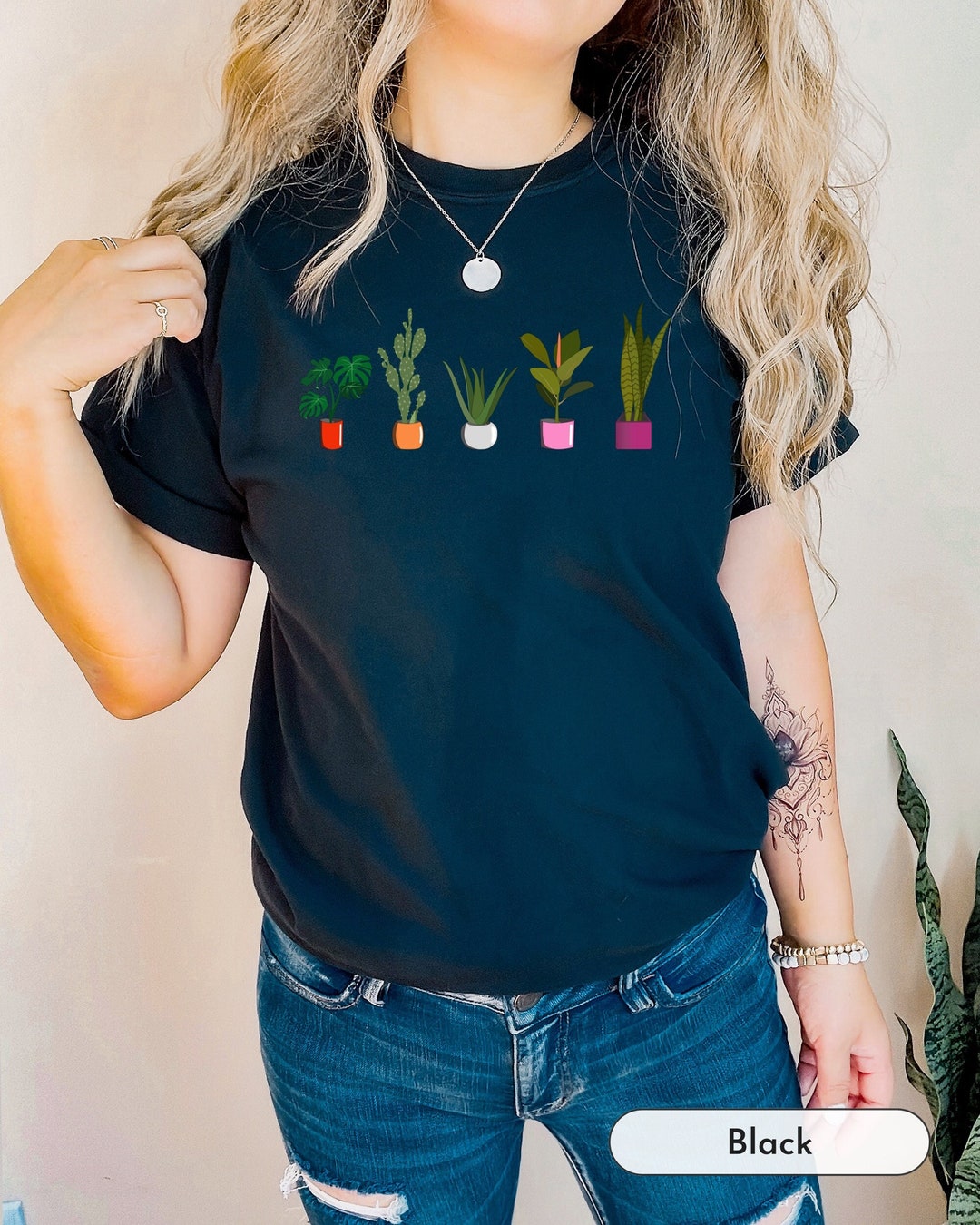 Comfort Colors® Plant Lesbian Shirt Subtle Lesbian Pride Shirt WLW ...