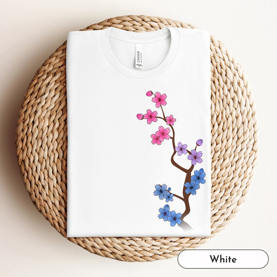 Sakura Bisexual Shirt, Bisexual, Bisexual Pride, Bi, Bisexual Gifts, Bi ...