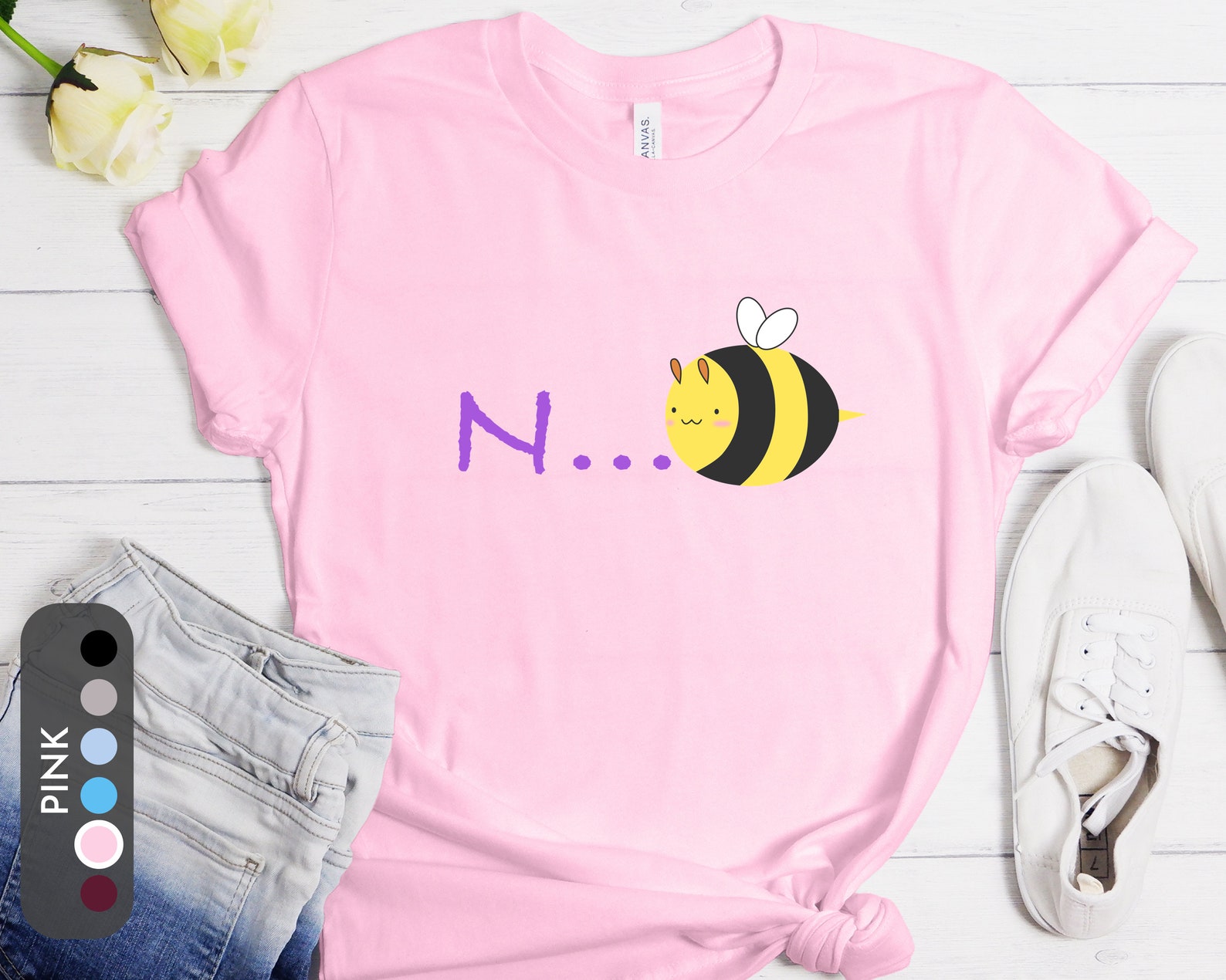 N Bee Shirt Enby Bee Enby Pride Nonbinary Pride Shirt Enby - Etsy