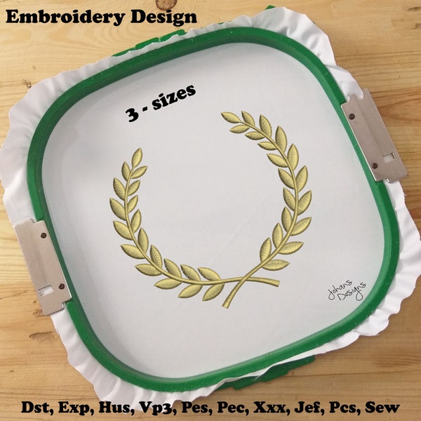 Wreath Embroidery - Etsy