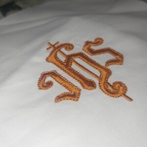 JHS Religious IHS Embroidery Design - Etsy