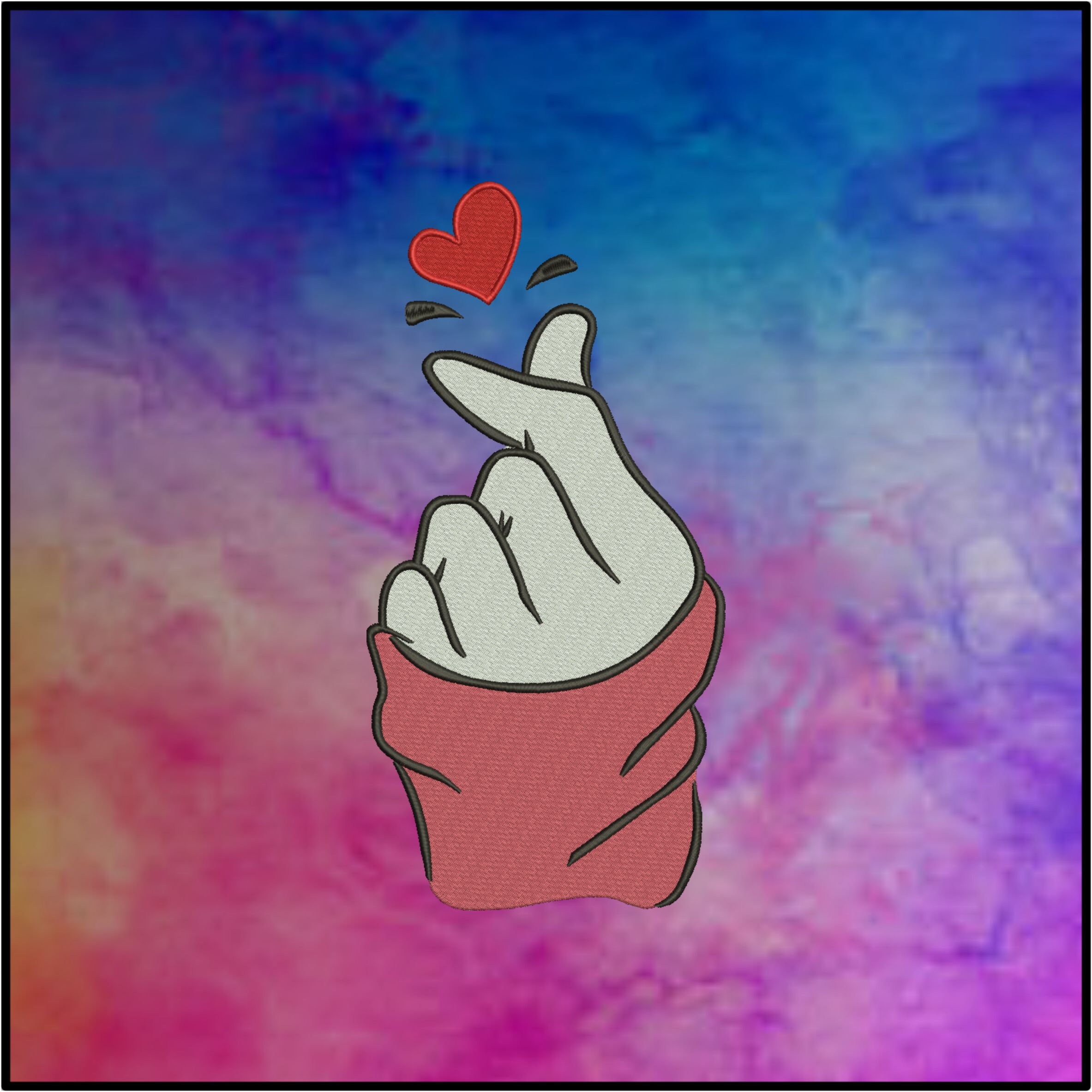 Saranghae Kpop Design - Etsy UK