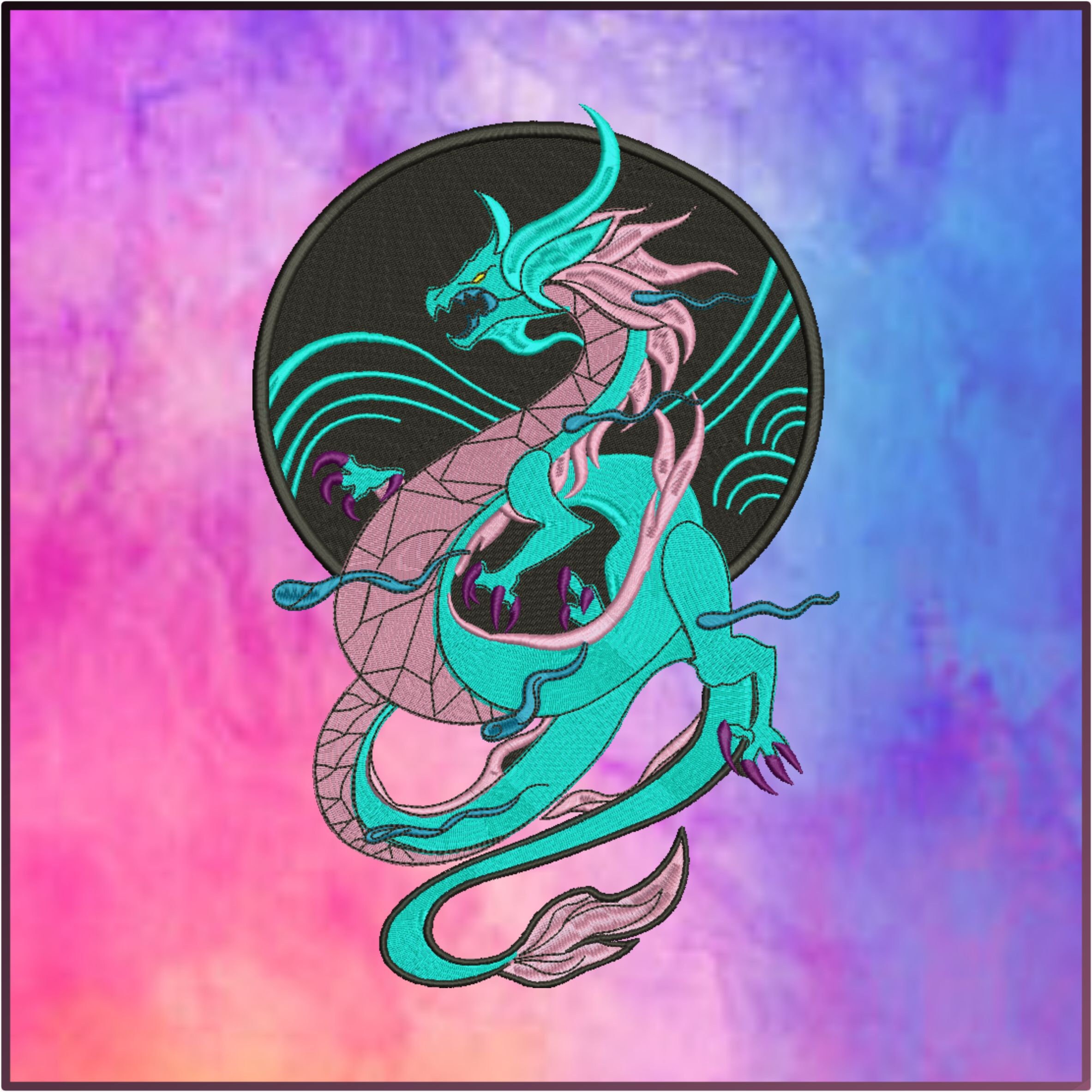 Akali Dragon KDA League of Legends Machine Embroidery Design | Etsy