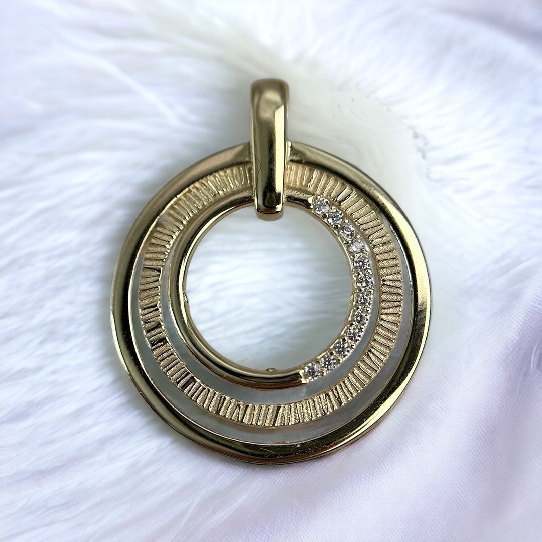 Design Pendant Gold 333 Chain Pendant Zirconia Modern Trend Fashion ...