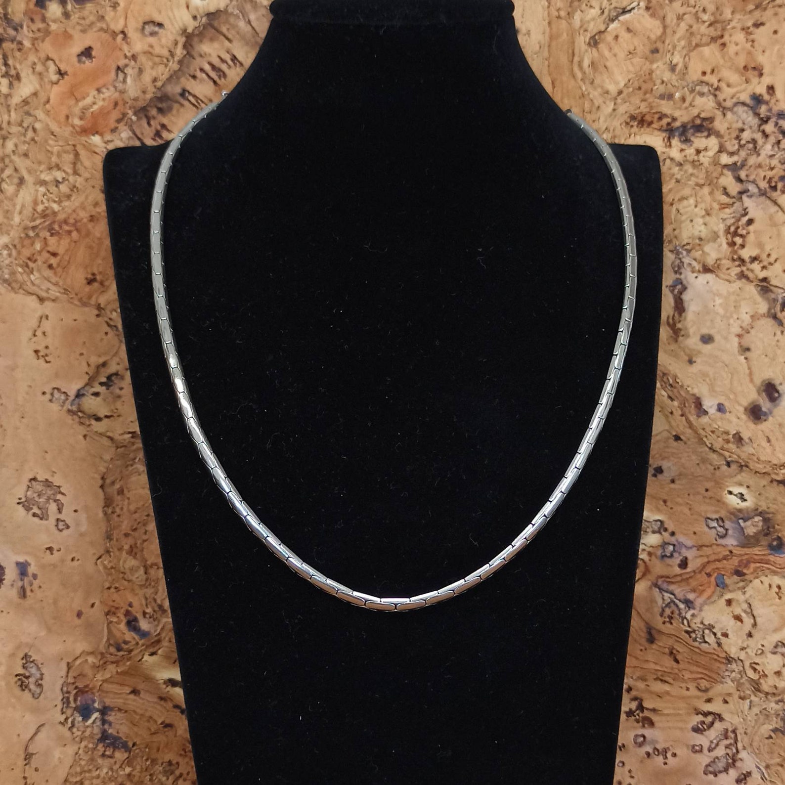 Design Silver Chain 925 Silver 48 Cm Long 3.9 Mm Wide Chain Vintage ...