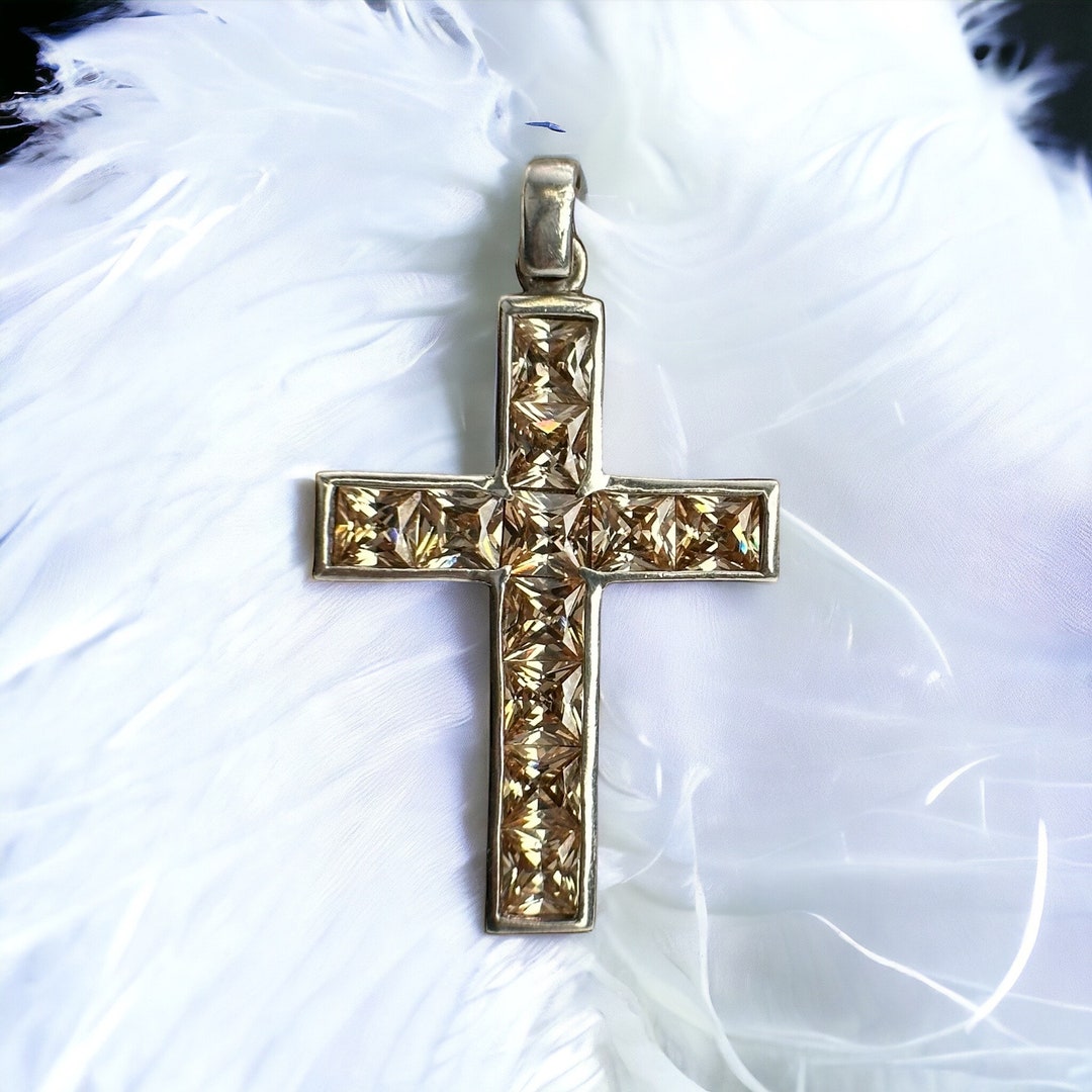 Lumani Necklace Pendant Cross Pendant 925 Silver Cross Vintage Gift ...