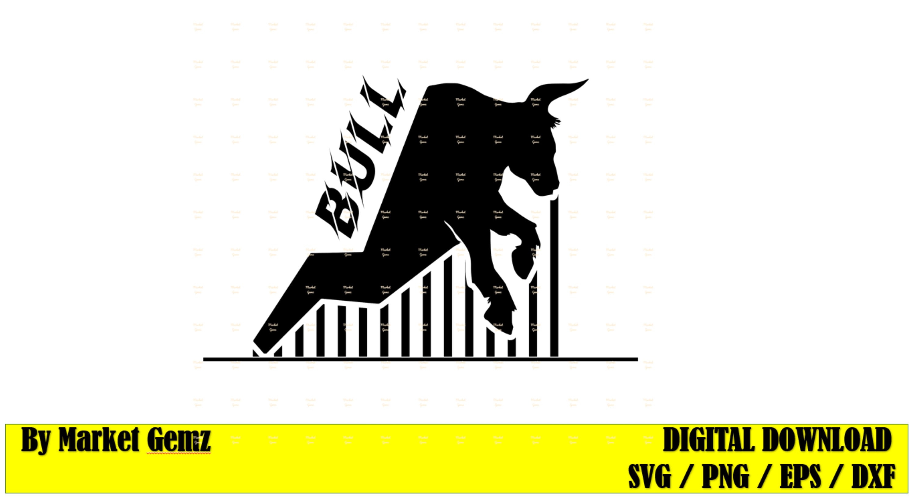 BULL, WALL Street, SVG, Wall Street Clipart, Wall Street Cricut, Wall ...