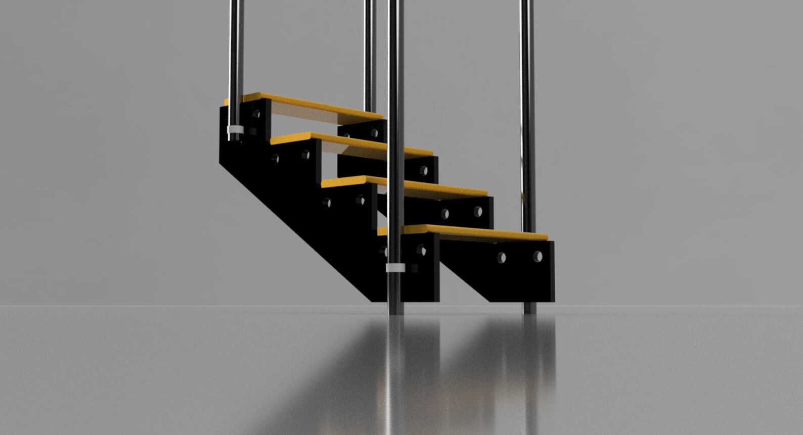 Ninja Warrior Obstacle Devil Steps | Etsy