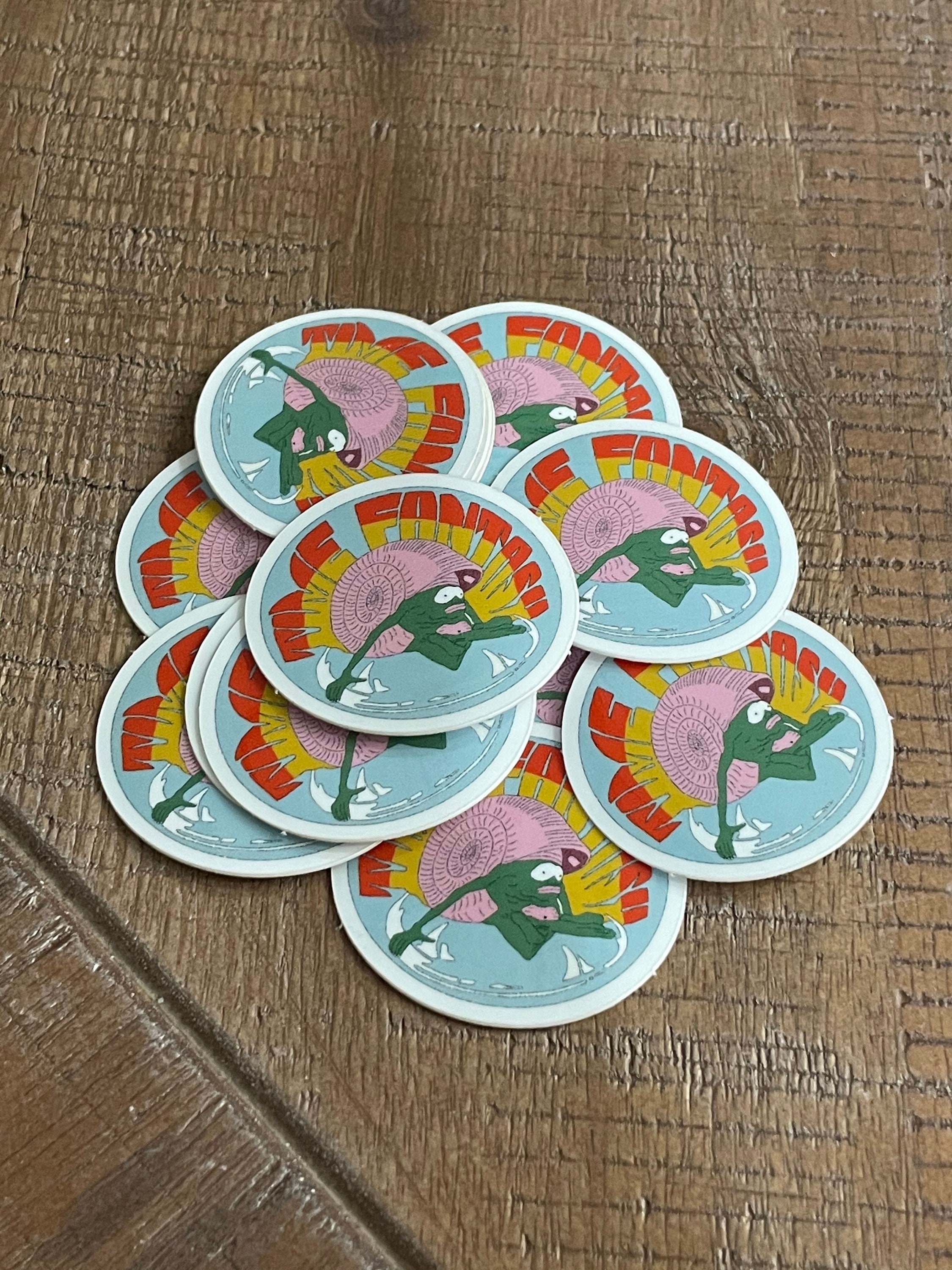 5 Time Fantasy Vinyl Stickers 1.4 X 1.3 Pinball Stickers - Etsy UK