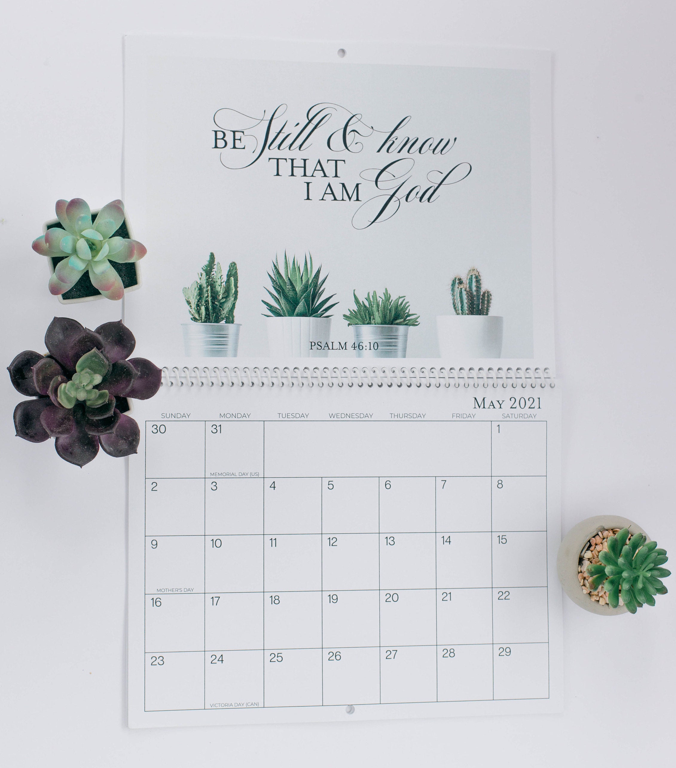 2025 Botanical Bible Verse Calendar, Botany Verse - Etsy