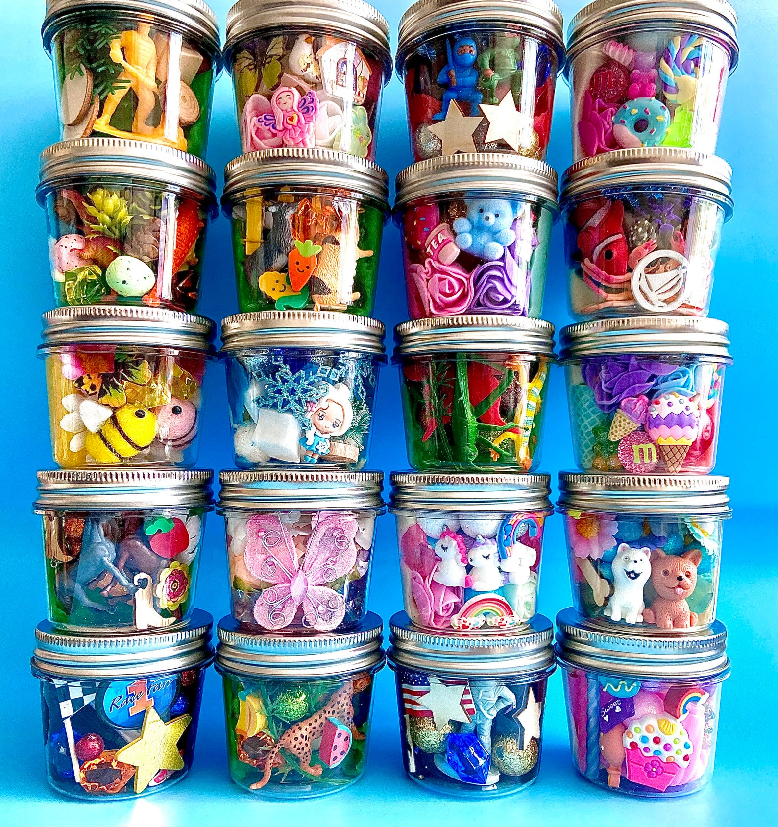 MAGIC Play Dough Jars Play Dough Kitkids Party Favors - Etsy UK