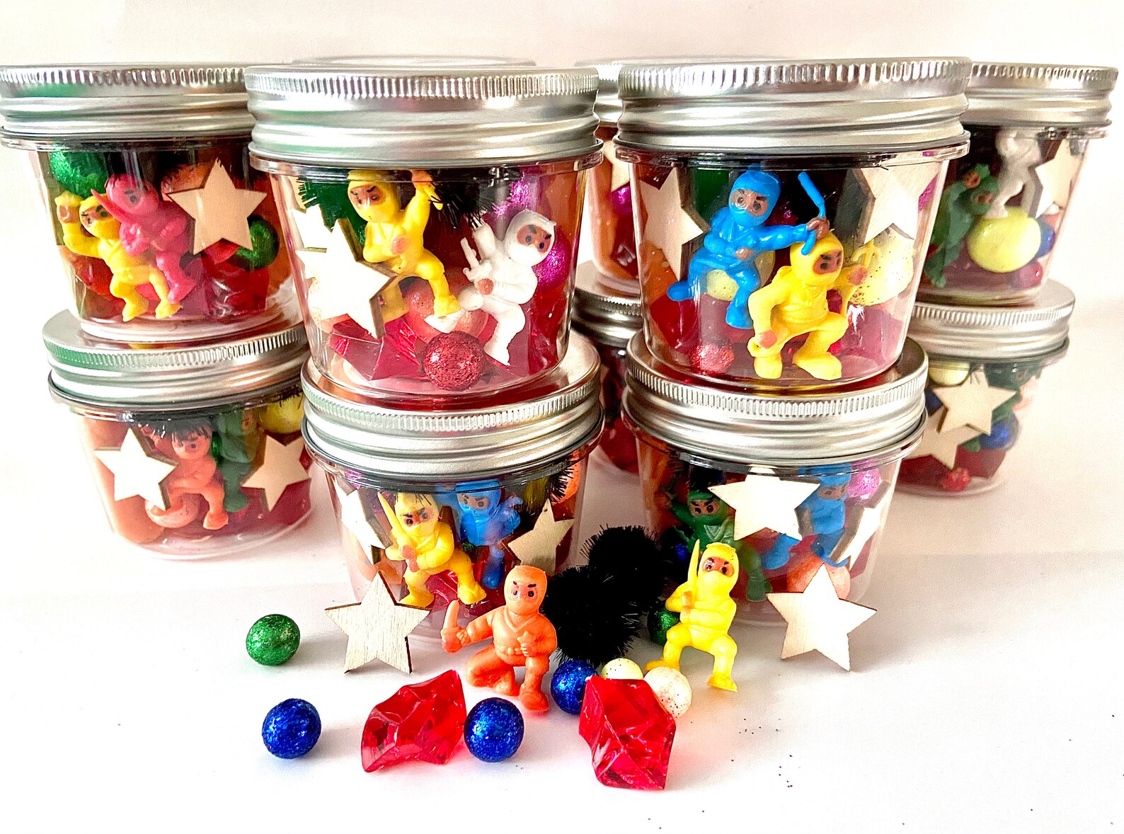 MAGIC Play Dough Jars Play Dough Kitkids Party Favors - Etsy UK