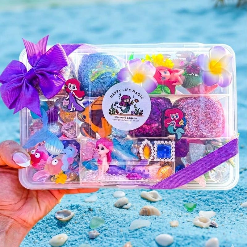 Mermaid Dough Kits - Etsy