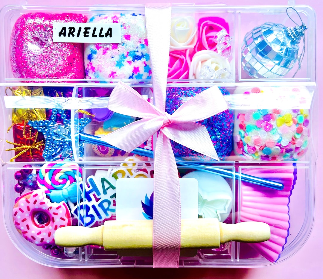 Baking Party , Birthday Play Dough Kit, Baking Playdough Sensory Kit ...