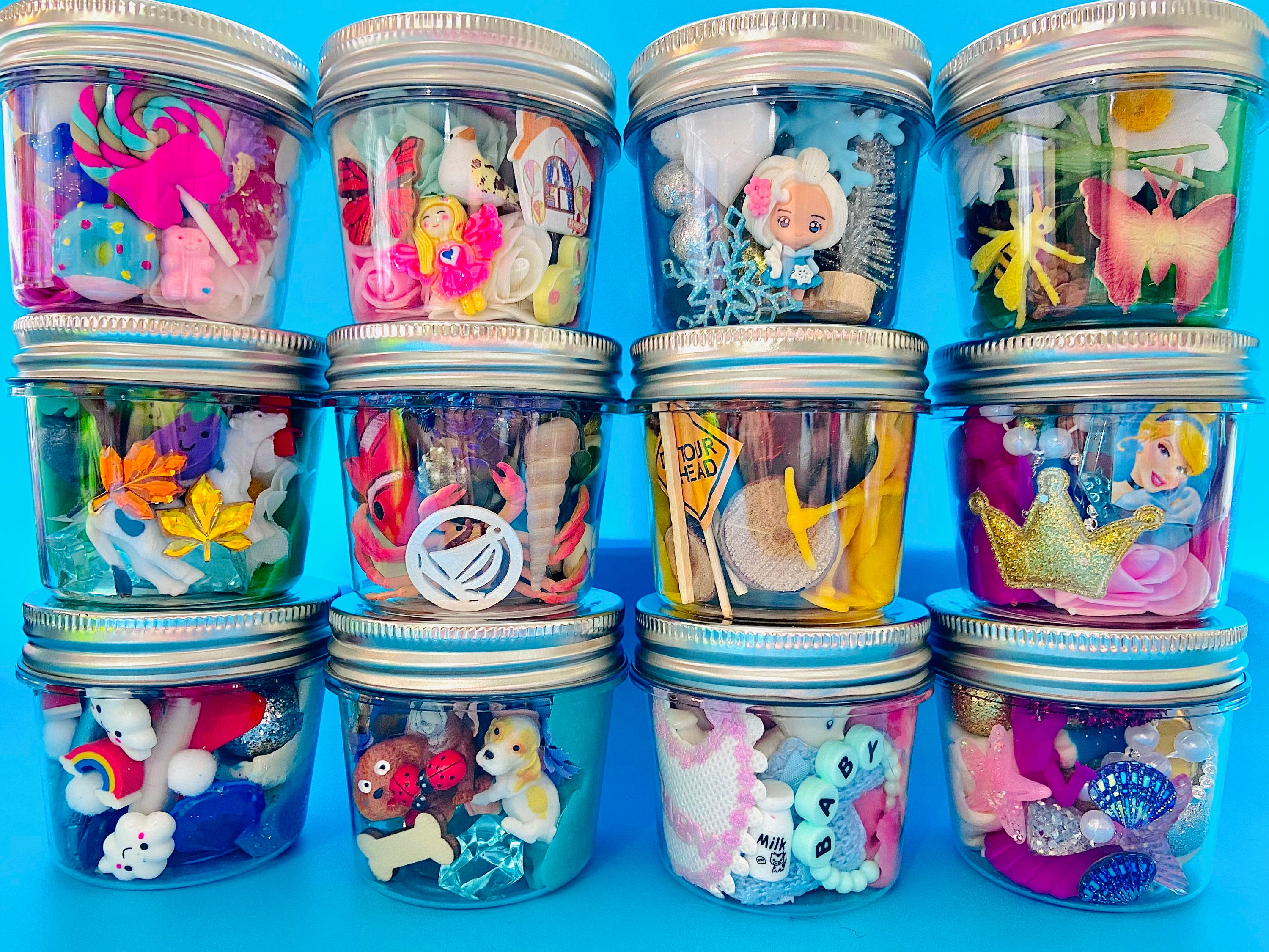 MAGIC Play Dough Jars Play Dough Kitkids Party Favors - Etsy Canada