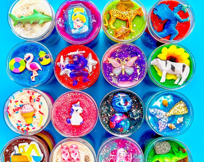 MAGIC Play Dough Jars Play Dough Kitkids Party Favors - Etsy