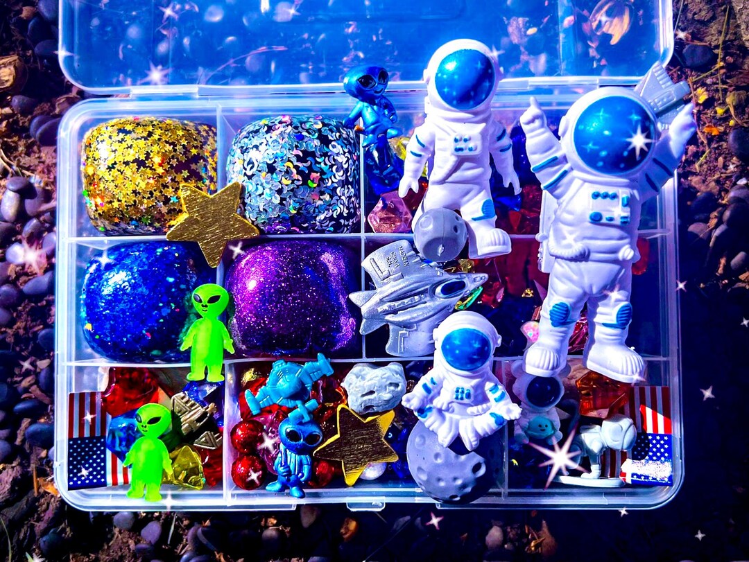 Space Play Dough Kit,playdoh Kit,astronaut Sensory Kit,kids Gift, Boy ...