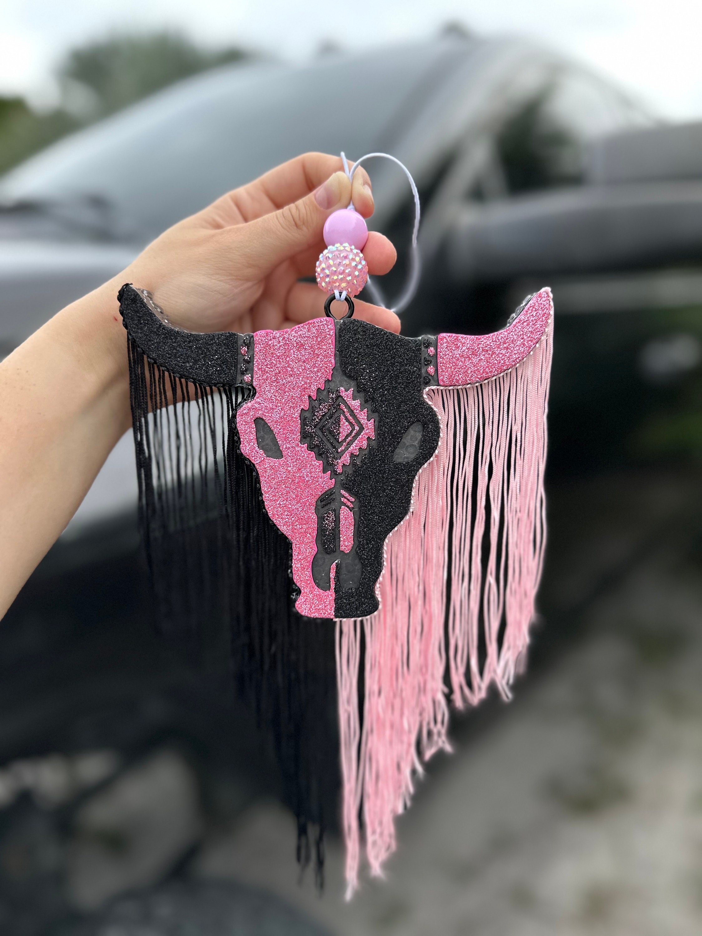 Car Freshie Bull Head Car Freshie Cow Head Car Freshie Glitter Car ...