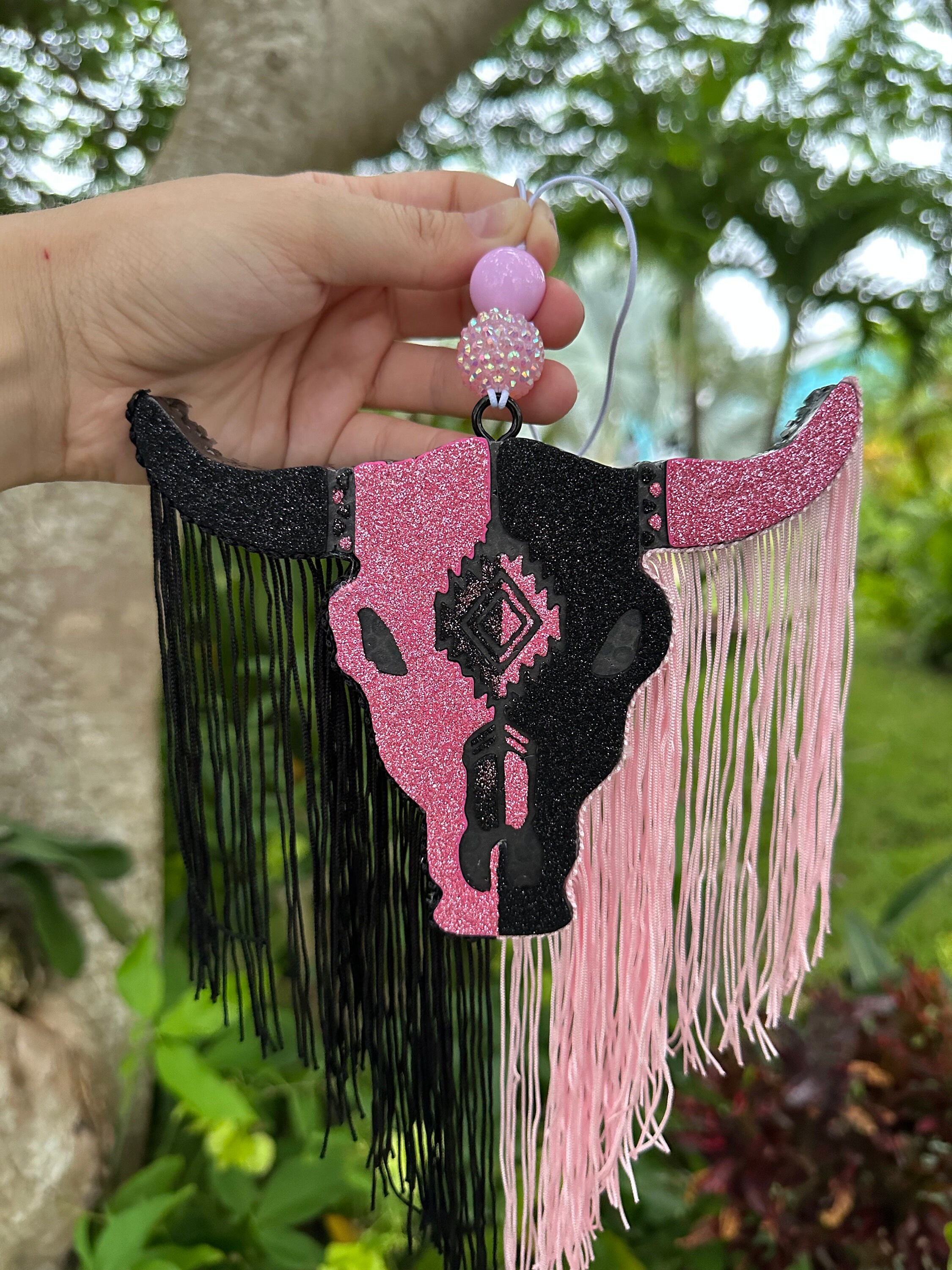 Car Freshie Bull Head Car Freshie Cow Head Car Freshie Glitter Car ...