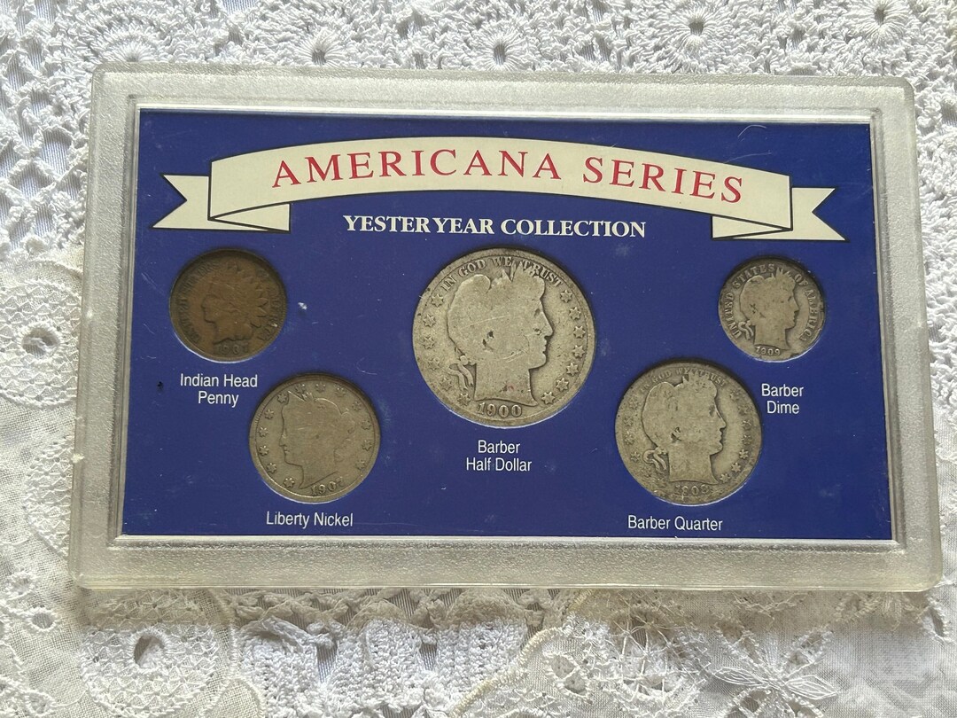 Americana Series Yesteryear Collection Coin Set - Etsy