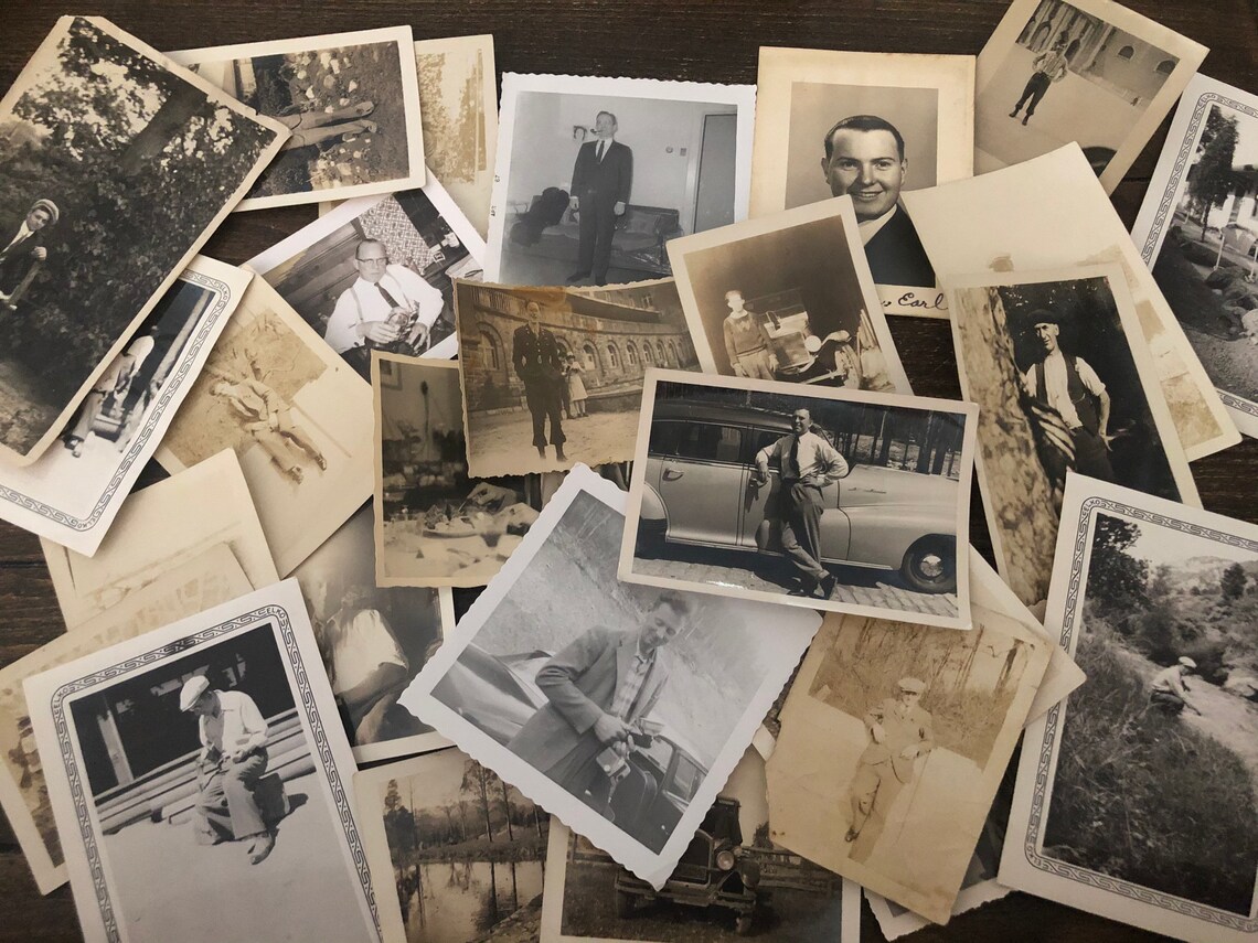 Vintage Snapshot Bundle of 10 Vintage and Antique Photographs | Etsy