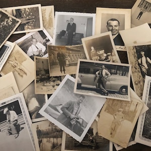 Vintage Snapshot Bundle of 10 Vintage and Antique Photographs, Found ...
