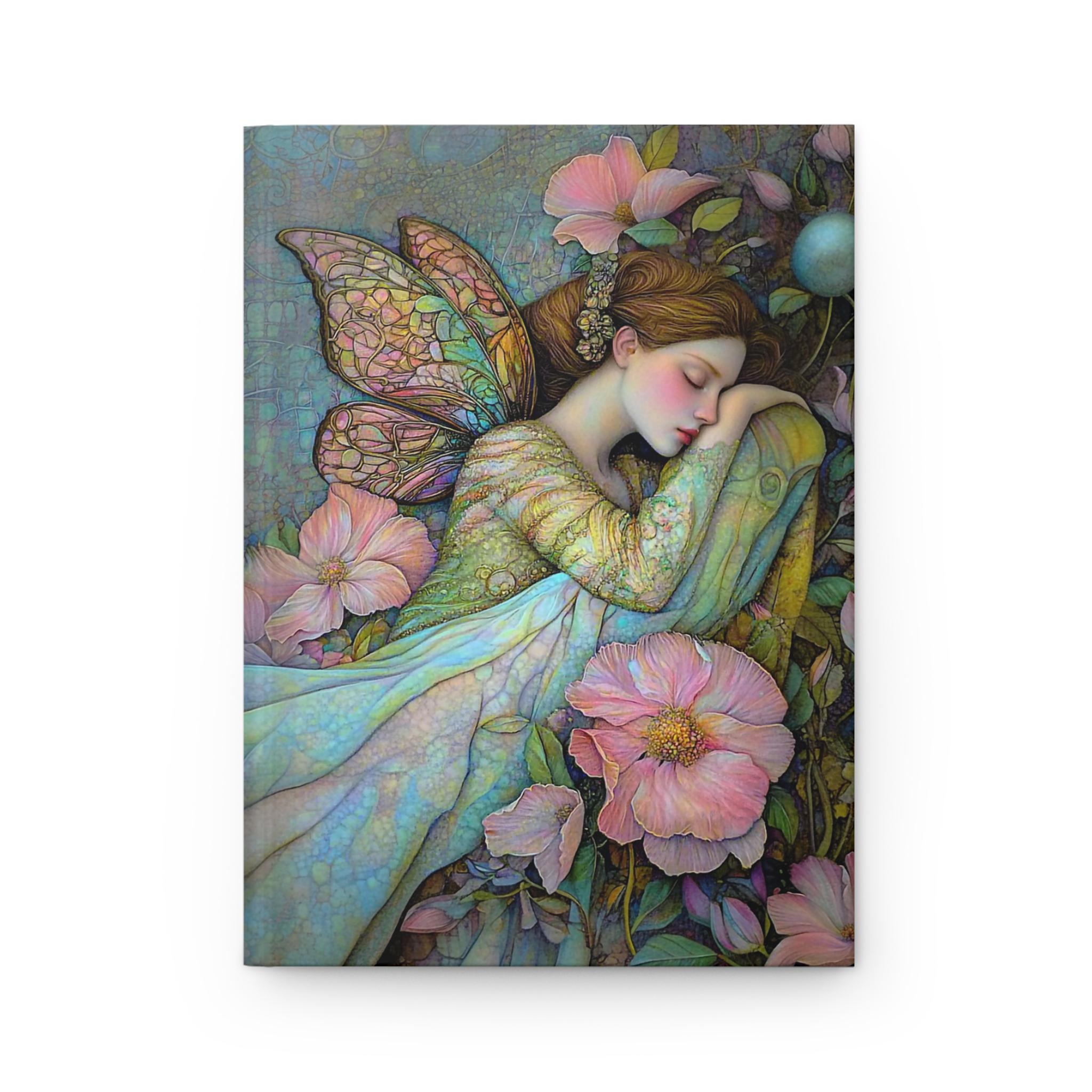 Fairy Girl Journal 6x8 Fairy Fantasy Journal Pretty Fairy Notebook for ...
